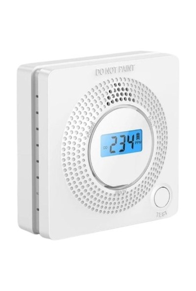 Alp Smart Yeni LED Dijital Gaz Duman Alarmı Dedektörü