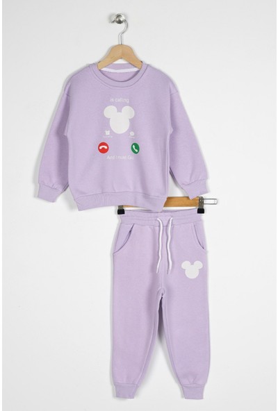 Zepkids Kız Çocuk Is Calling Miki Mause Baskılı Sweatshirt Takım 5-8 Yaş Zepkids Kız Çocuk Is Calling Miki Mause Baskılı Sweatshirt Takım 5-8 Yaş