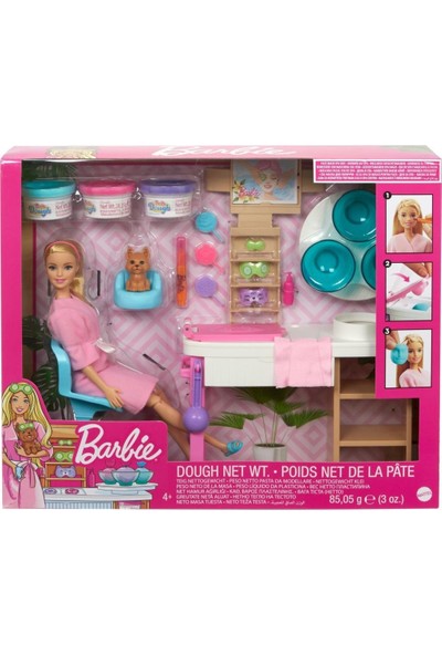 Barbie Yüz Bakımı Oyun Seti GJR84