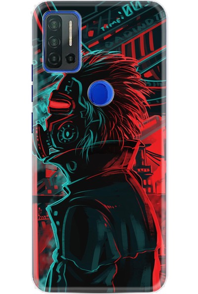 Reeder P13 Blue Max Pro Kılıf Silikon Desen Özel Seri Mask Mand 1686 Reeder P13 Blue Max Pro Kılıf Silikon Desen Özel Seri Mask Mand 1686