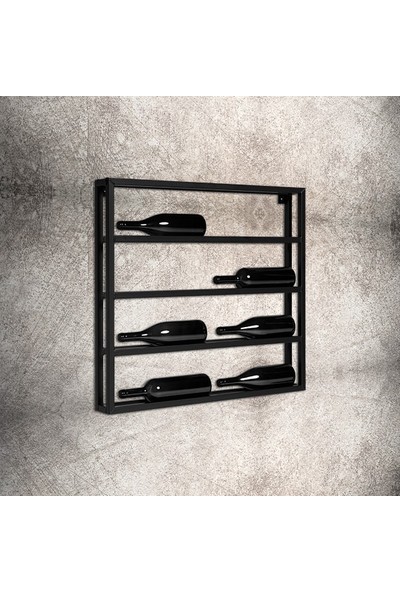 Iron Garden Şaraplık & Içki Standı 8 Şişelik