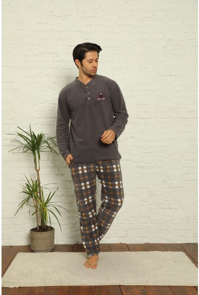 Erkek Polar Pijama Takımı 20103-A