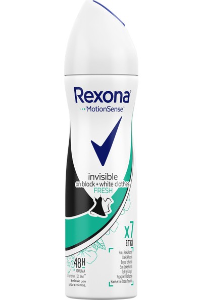 Rexona Kadın Deodorant Sprey Invisible Fresh 150 ml Rexona Kadın Deodorant Sprey Invisible Fresh 150 ml