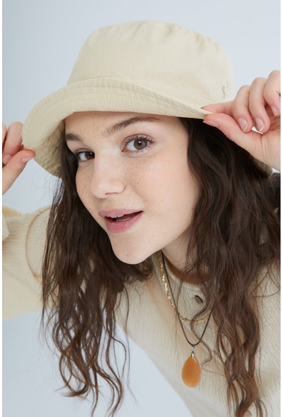 Suud Collection Camel Bucket Şapka