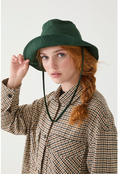 Suud Collection Yeşil Safari Bucket Şapka Suud Collection Yeşil Safari Bucket Şapka