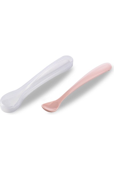 Mamajoo 2´li Beslenme Kaşığı & Saklama Kutusu / Powder Pink Mamajoo 2´li Beslenme Kaşığı & Saklama Kutusu / Powder Pink