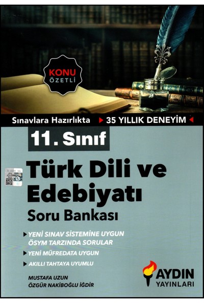 Aydın Yayınları 11. Sınıf Türk Dili ve Edebiyatı Konu Özetli Soru Bankası