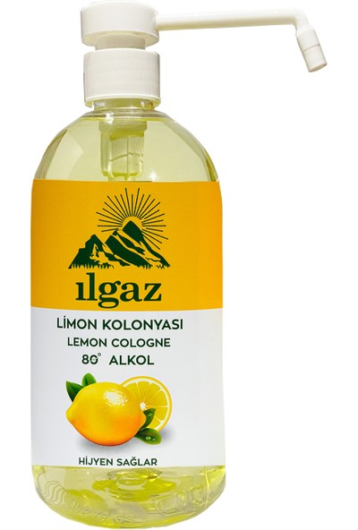 Ilgaz 80° Derece Limon Kolonyası 750 ml Ilgaz 80° Derece Limon Kolonyası 750 ml