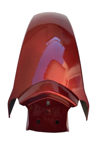 Alkan E-Bike Ön Çamurluk Geniş Elektrikli Bisiklet Ön Çamurluk Kırmızı