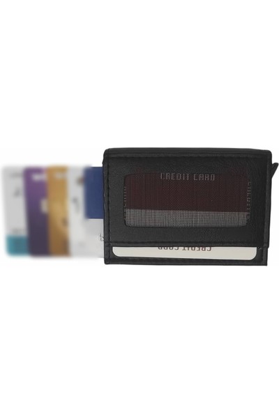 Barse Collection Barsecollection Erkek Mekanizmalı Kartlık Cüzdan Barse Collection Barsecollection Erkek Mekanizmalı Kartlık Cüzdan