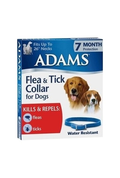 Adams Köpek Pire ve Dış Parazit Kene Tasması 60 cm - 1 Adet Adams Köpek Pire ve Dış Parazit Kene Tasması 60 cm - 1 Adet