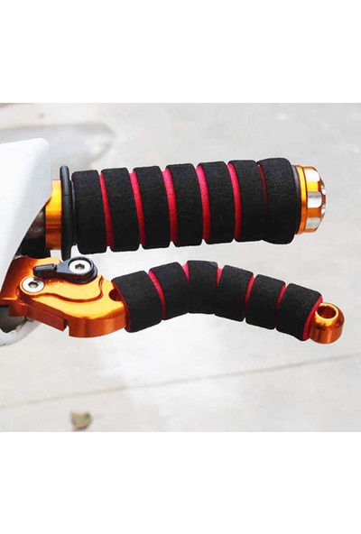 Moto Çarşım Motoçarşım Üniversal Elcik Sünger Takım 4lü Kırmızı Moto Çarşım Motoçarşım Üniversal Elcik Sünger Takım 4lü Kırmızı