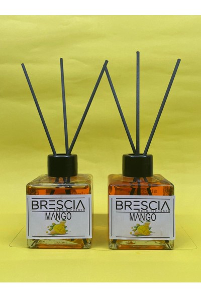 Brescia Bambu Çubuklu 2 Li Mango Ofis Oda ve Banyo Kokusu Brescia Bambu Çubuklu 2 Li Mango Ofis Oda ve Banyo Kokusu