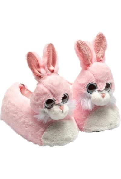 Twigy YY0320 Tw Rolly-2 Pembe Hayvan Figürlü Kadın Panduf Twigy YY0320 Tw Rolly-2 Pembe Hayvan Figürlü Kadın Panduf