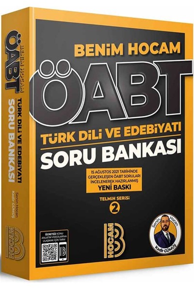 Benim Hocam Yayınları ÖABT 2022 Türk Dili ve Edebiyatı Tamamı Çözümlü Soru Bankası Benim Hocam Yayınları ÖABT 2022 Türk Dili ve Edebiyatı Tamamı Çözümlü Soru Bankası