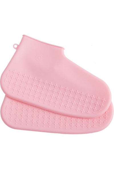 Silikon Ayakkabı Kapağı, Su Geçirmez, Kaymaz, Kalın