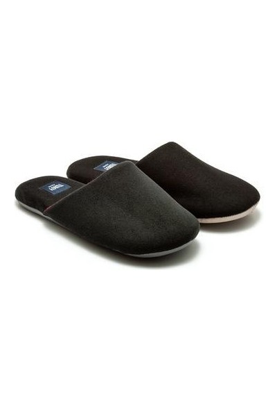 Twigy YY1085 Marko Siyah Sessiz Taban Erkek Ev Terliği