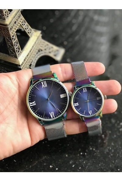 Milano Watch Çift Sevgili Unisex Hasır Kordon Saat (Kutulu) Milano Watch Çift Sevgili Unisex Hasır Kordon Saat (Kutulu)