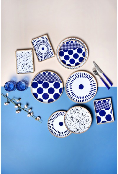 Porland Spotty Karma Ikram ve Kahvaltı Takımı 18 Parça