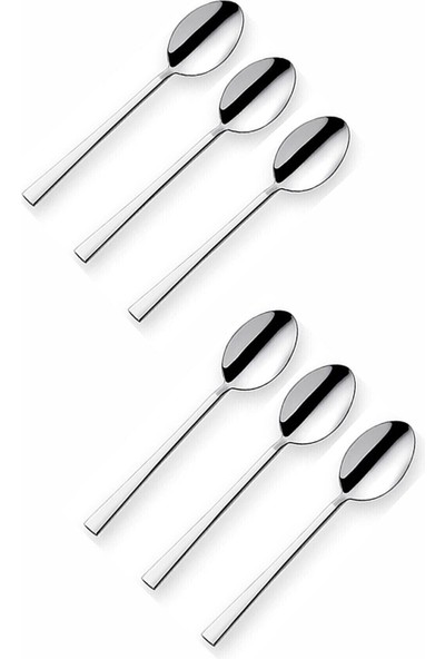 Kitchen Beauty Çelik Altılı Çay Kaşığı