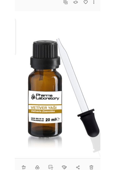Pharma Laboratory Vetiver Yağı 20 ml Pharma Laboratory Vetiver Yağı 20 ml