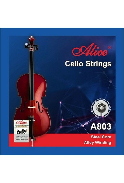 Alice A803 Çello Teli (Takım) Alice A803 Çello Teli (Takım)