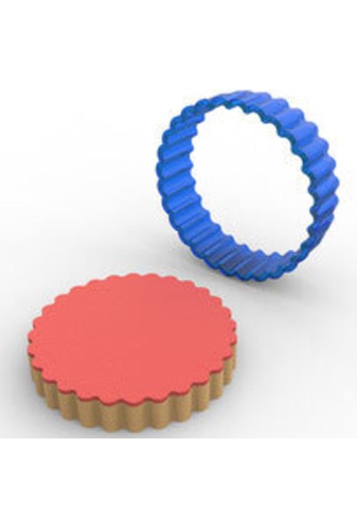 Pasta Works Tırtıklı Yuvarlak Polikarbon Kopat Kurabiye Kalıbı Pasta Works Tırtıklı Yuvarlak Polikarbon Kopat Kurabiye Kalıbı