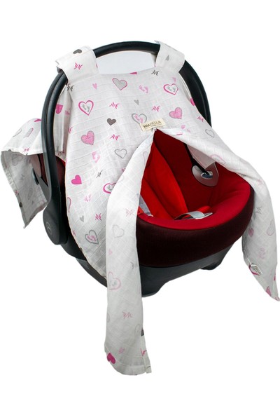 Miabella Home Müslin 120X57 Kalpli Bebek Puset Örtüsü 11873 Miabella Home Müslin 120X57 Kalpli Bebek Puset Örtüsü 11873