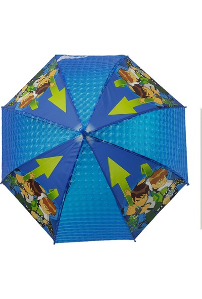 Kelebek Oyuncak Ben 10 Baskılı Çocuk Şemsiyesi