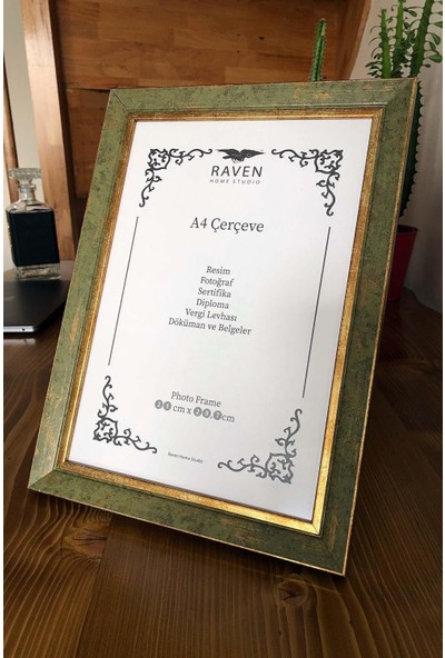 Raven Home Studio 21 x 30 cm Fotoğraf Çerçevesi