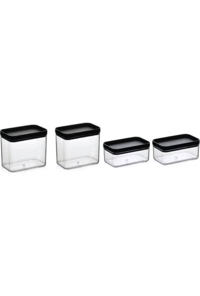 Hazan Store Saklama Kabı 4'lü Set