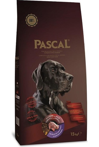 Pascal Kuzulu Yetişkin Köpek Maması 15 kg