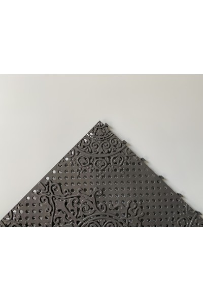 Gerçek Trend Antrasit, Çini Desenli Ortopedik Plastik Yer Karosu Zemin Döşemesi Yer Izgarası 33X33 1 M2 (9 Adet) Gerçek Trend Antrasit, Çini Desenli Ortopedik Plastik Yer Karosu Zemin Döşemesi Yer Izgarası 33X33 1 M2 (9 Adet)