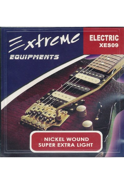 Extreme XES09 Takım Tel Elektro Gitar Teli 009-042 Extreme XES09 Takım Tel Elektro Gitar Teli 009-042
