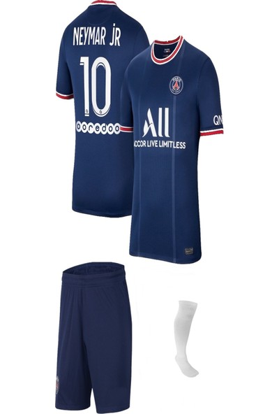 Mugees Neymar Erkek Çocuk Forması Paris Saınt Germain Tozluk Hediye Lacivert Mugees Neymar Erkek Çocuk Forması Paris Saınt Germain Tozluk Hediye Lacivert