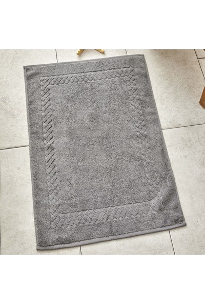Karaca Home Riyala Antrasit Ayak Havlusu 50X70 cm Karaca Home Riyala Antrasit Ayak Havlusu 50X70 cm