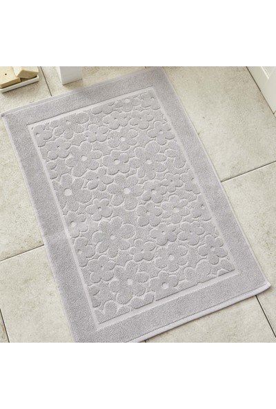 Karaca Home Daisy Gri Ayak Havlusu 50X70 cm