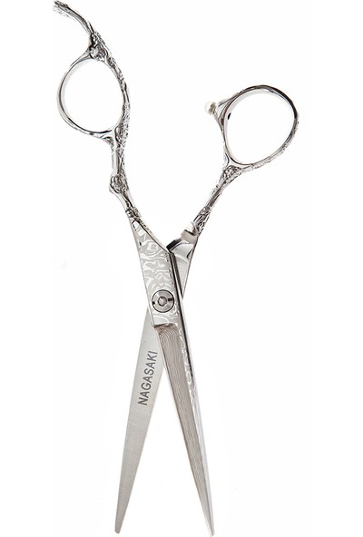 Nagasaki Kuaför Saç Işlemeli Model Kesim Makası 6,5 Inç