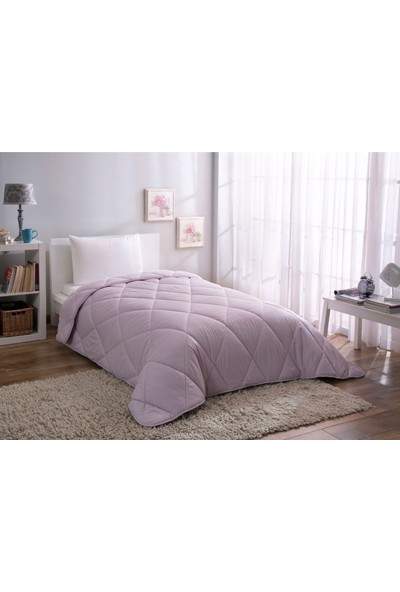 Kristal Pamuklu Düz Renk Çift Kişilik Yorgan 195 x 215 cm