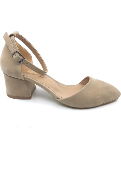 Pianoluce Kadın Kalın Topuklu Ayakkabı Vizonsüet PLA32-405 Pianoluce Kadın Kalın Topuklu Ayakkabı Vizonsüet PLA32-405