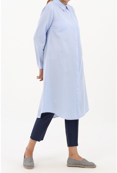 ALLDAY Gizli Patlı Gömlek Tunik