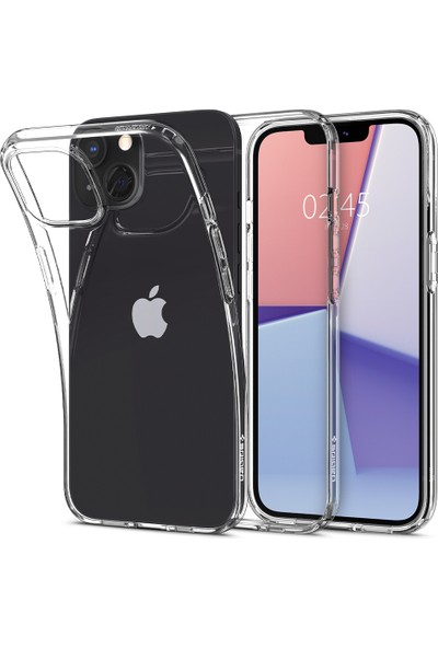 Spigen Apple iPhone 13 Kılıf Crystal Flex Crystal Clear - ACS03557
