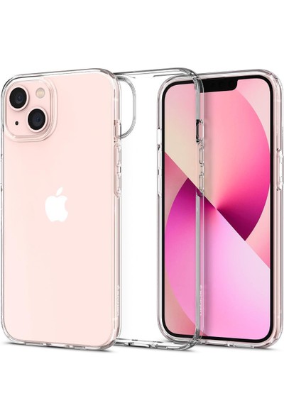 Spigen Apple iPhone 13 Kılıf Liquid Crystal 4 Tarafı Tam Koruma - ACS03515