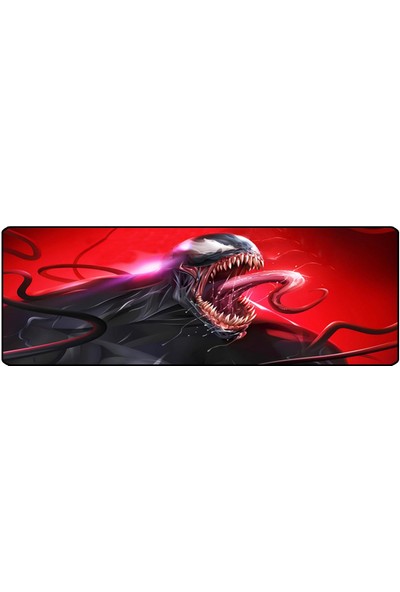 GamingPadci 70X30 cm Venom Kırmızı Dikişli Kaydırmaz Taban Speed Ver. Mouse Pad Oyuncu Gaming GamingPadci 70X30 cm Venom Kırmızı Dikişli Kaydırmaz Taban Speed Ver. Mouse Pad Oyuncu Gaming