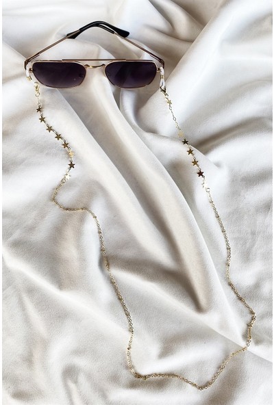 Takıştır Yıldız Detaylı Gözlük Zinciri