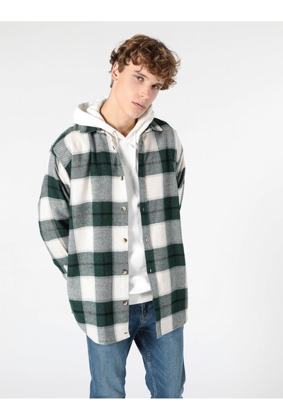 Colin's Yeşil Erkek Gömlek U.kol