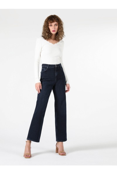 Colin's 970 Berry Yüksek Bel Düz Paça Regular Fit Jean Kadın Jean Pantolon Colin's 970 Berry Yüksek Bel Düz Paça Regular Fit Jean Kadın Jean Pantolon
