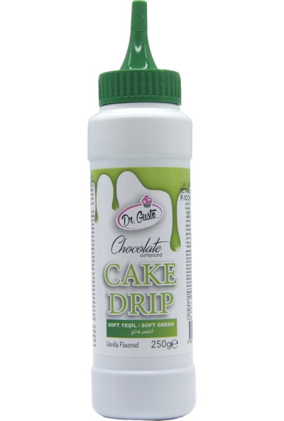 Dr Gusto Drip Kokolin Çikolata Soft Yeşil 250 ml Dr Gusto Drip Kokolin Çikolata Soft Yeşil 250 ml