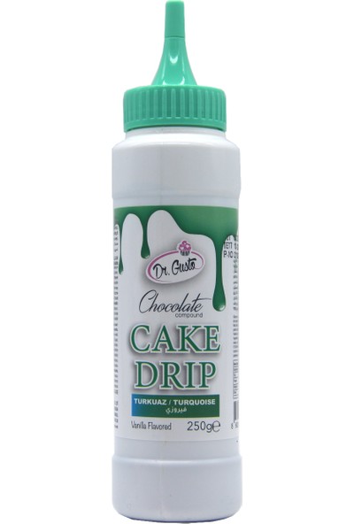 Dr Gusto Drip Kokolin Çikolata Turkuaz 250 ml Dr Gusto Drip Kokolin Çikolata Turkuaz 250 ml