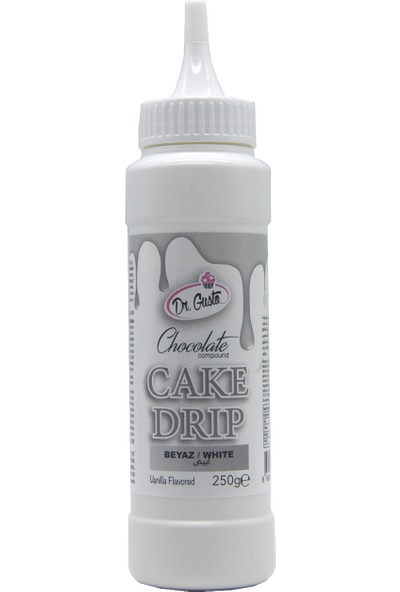 Dr Gusto Drip Kokolin Çikolata Beyaz 250 ml Dr Gusto Drip Kokolin Çikolata Beyaz 250 ml